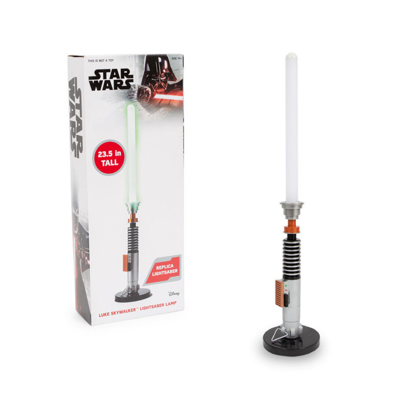 Star Wars Luke Skywalker Green Lightsaber Desktop Led Mood Light 23 Inches